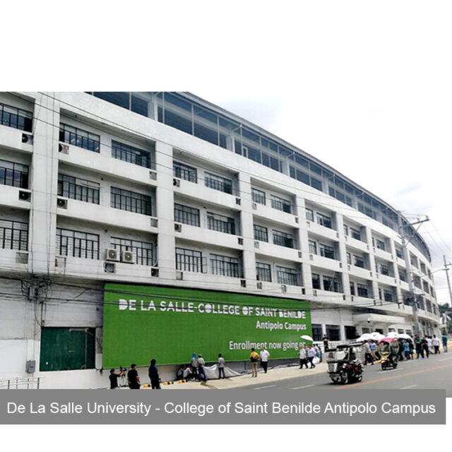 De La Salle University - College of Saint Benilde Antipolo Campus Antipolo City, Rizal | ERBMSI